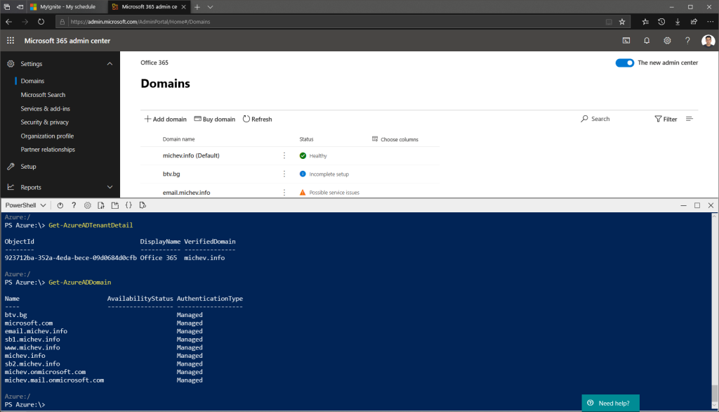 Azure Cloud Shell is now integrated with the Office 365 Admin Center - Blog