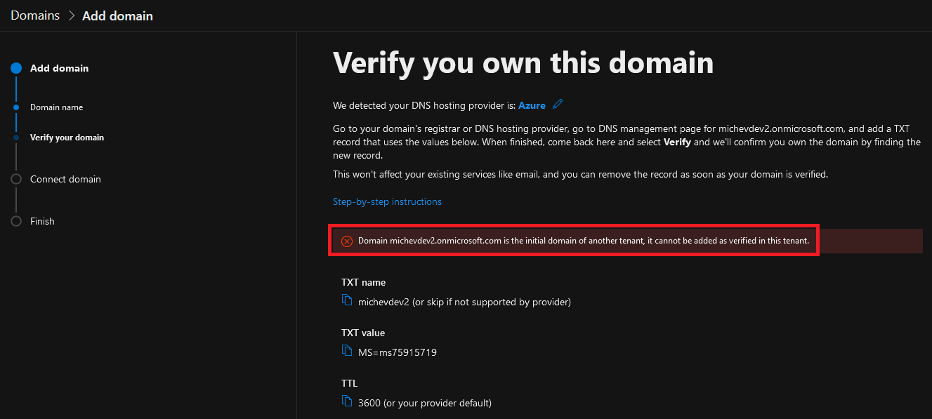 Adding multiple onmicrosoft.com domains in the same tenant - Blog