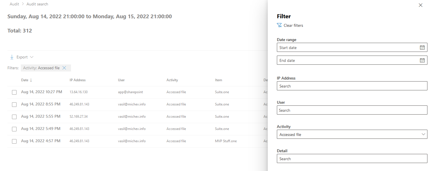New Audit search UI in the Purview Compliance portal - Blog