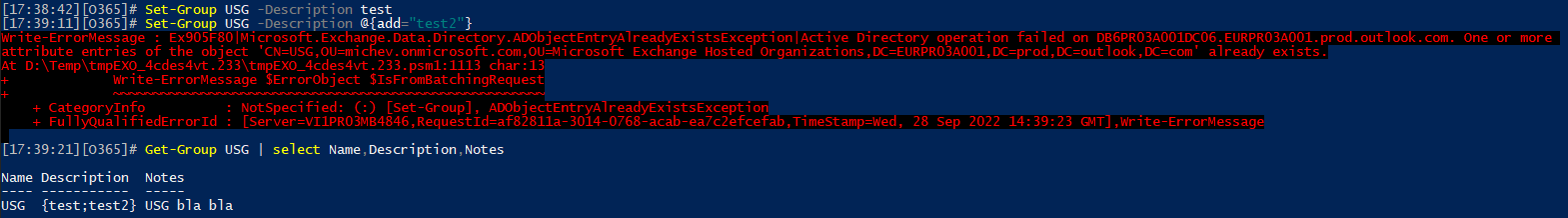 Microsoft adds Description parameter for Exchange Group objects… and ...