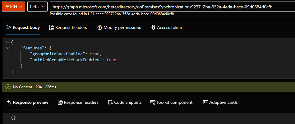 Manage Directory Synchronization Settings Via The Graph Api Blog 2294